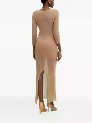 Liviana Conti Clotilde V-neck Maxi Dress