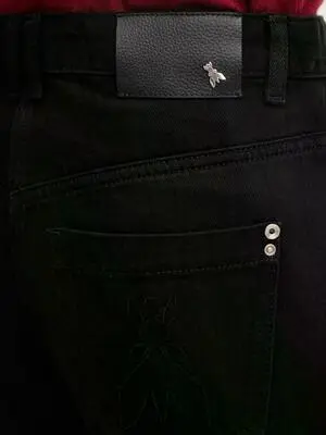Patrizia Pepe Zip-detail Wide Leg Jeans