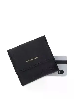 Liviana Conti Small Grained Flap Wallet
