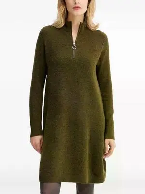 Marc O'polo Zip-neck Mini Dress