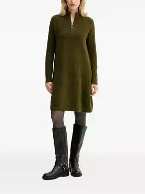 Marc O'polo Zip-neck Mini Dress