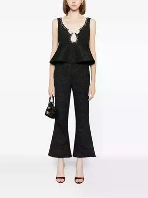Cynthia Rowley Bead-embellished Vest