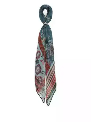 Bimba Y Lola Floral Knot Keyring - Blue