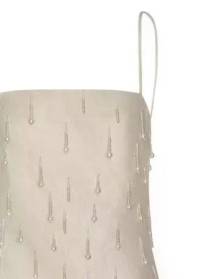 ANDRES OTALORA Beaded Mini Dress