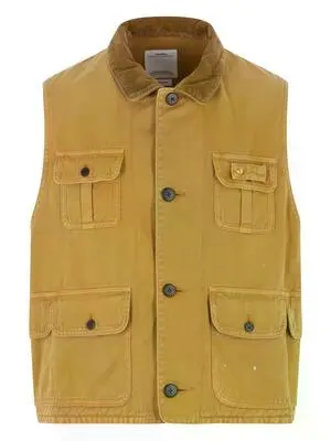 Visvim Corduroy-collar Gilet
