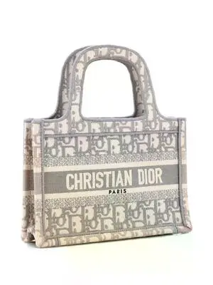 Dior Book Oblique Canvas Mini Tote