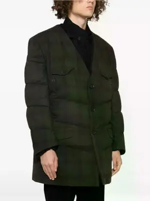 Yohji Yamamoto Madras-check Blazer
