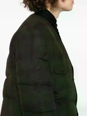 Yohji Yamamoto Madras-check Blazer