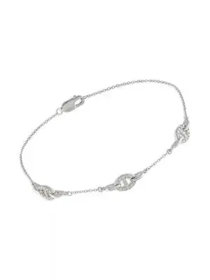 LB EXCLUSIVE 18k White Gold Diamond Bracelet - Silver