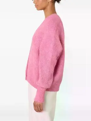American Vintage East Long-sleeve Cardigan - Pink
