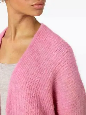 American Vintage East Long-sleeve Cardigan - Pink