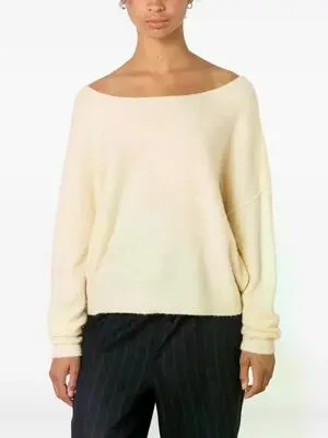 American Vintage Damsville Ribbed Sweater - Neutrals