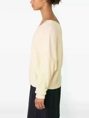 American Vintage Damsville Ribbed Sweater - Neutrals