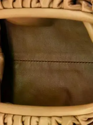 Bottega Veneta The Pouch Leather Mini Crossbody Bag - Brown