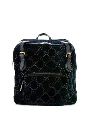 Gucci Gg Marmont Velvet Small Backpack
