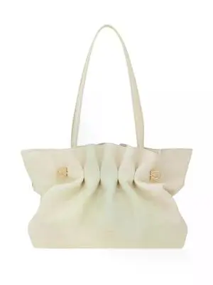 FERRAGAMO Medium Soft Shoulder Bag - Neutrals