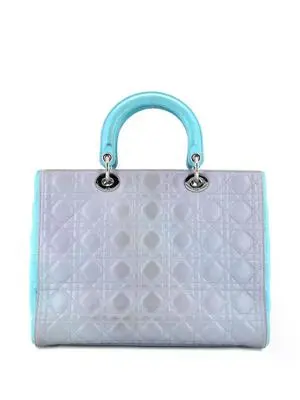 Dior Lady Large Satchel Cannage Quilt Lambskin