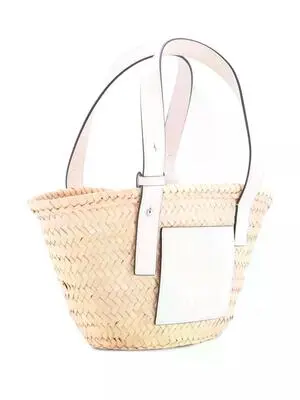 Loewe Basket Raffia Small Tote - Neutrals
