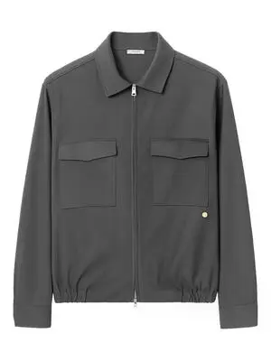 GREYED Flap Pocket Zip Jacket - Grey