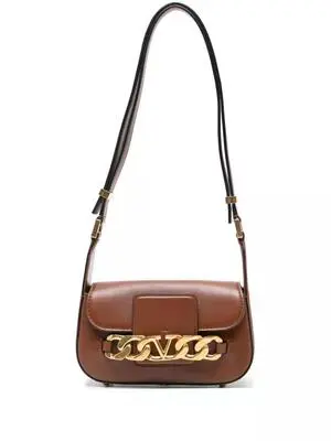 Valentino Garavani Vlogo Shoulder Bag - Brown