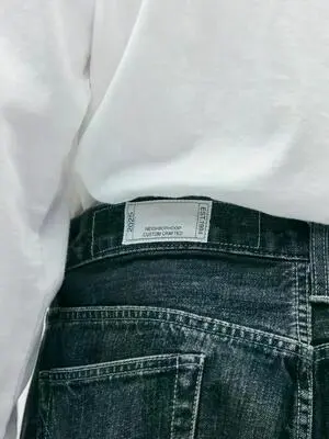 NEIGHBORHOOD Washed Cotton Straight Jeans