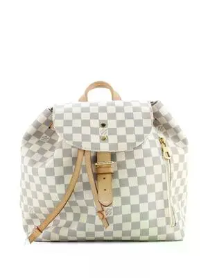 LOUIS VUITTON Damier Sperone Backpack - White