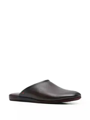 Santoni Slip-on Round-toe Slippers