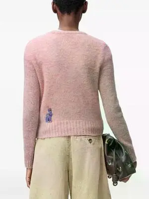 Loewe Appliqué Crew-neck Sweater