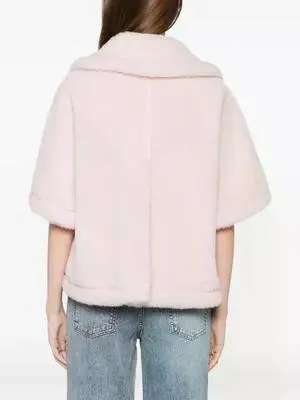 Max Mara Corvino Teddy-texture Cape