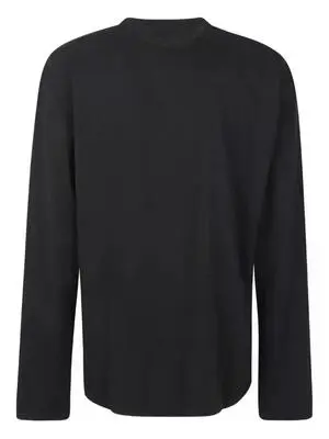 RIER Long Sleeves Roundneck T-shirt - Black