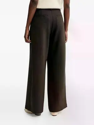 SESSUN Pleated Wide-leg Trousers