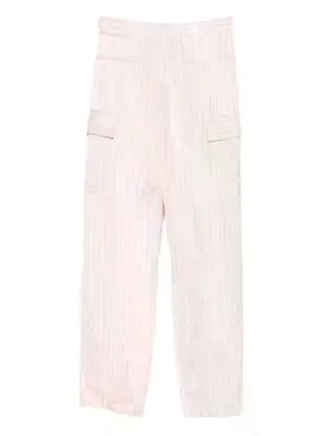 FERRAGAMO Pinstripe-pattern Cargo Trousers