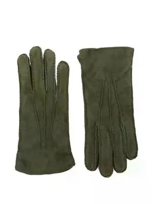ALPO Suede Stitching Gloves - Green