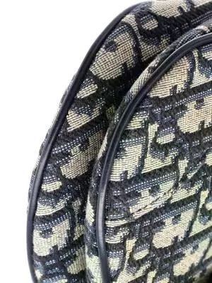 Dior Saddle Handbag Oblique Canvas Mini Shoulder Bag - Blue