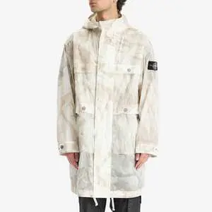 Stone Island Uv-reactive Scan Camo Ripstop Parka Jacket