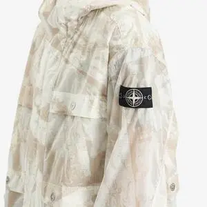 Stone Island Uv-reactive Scan Camo Ripstop Parka Jacket