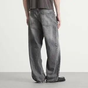 Acne Studios 1981 Gothik Wash Denim Jeans - Washed Black