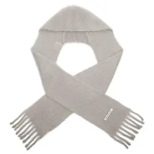 Acne Studios Kooder Hooded Scarf - Grey