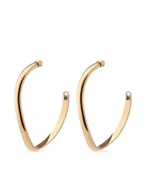 Demarson Calypso Hoop Earrings - Gold