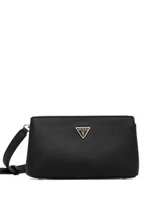 Guess Logo Plaque Satchel