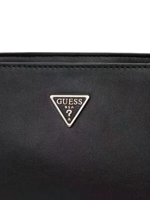 Guess Logo Plaque Satchel