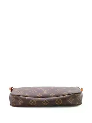 LOUIS VUITTON Pochette Accessoires Nm Monogram Canvas Clutch - Brown