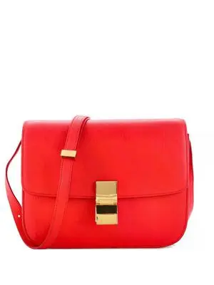 Celine Classic Box Bag - Red