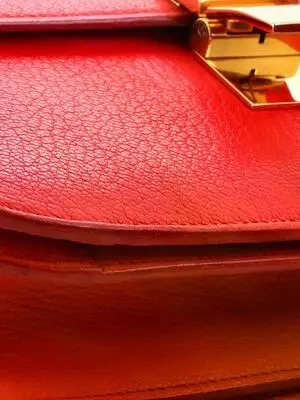 Celine Classic Box Bag - Red
