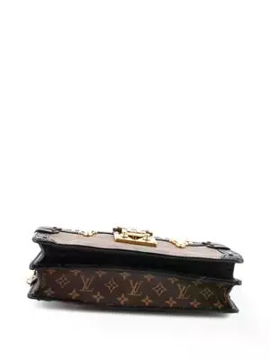 LOUIS VUITTON Trunk Reverse Monogram Canvas Clutch - Brown