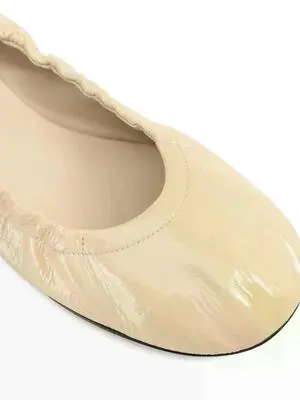 SERGIO ROSSI 25mm Orb Leather Pumps - Neutrals
