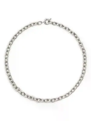 Burberry Charm Chain Necklace - Silver