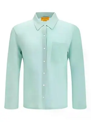 Guest In Residence Buttoned Chest-pocket Shirt