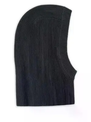 SAMSOE SAMSOE Ribbed Sacharlotte Balaclava - Black