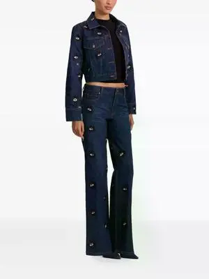 Alice + Olivia Chloe Eyes-embellished Jacket